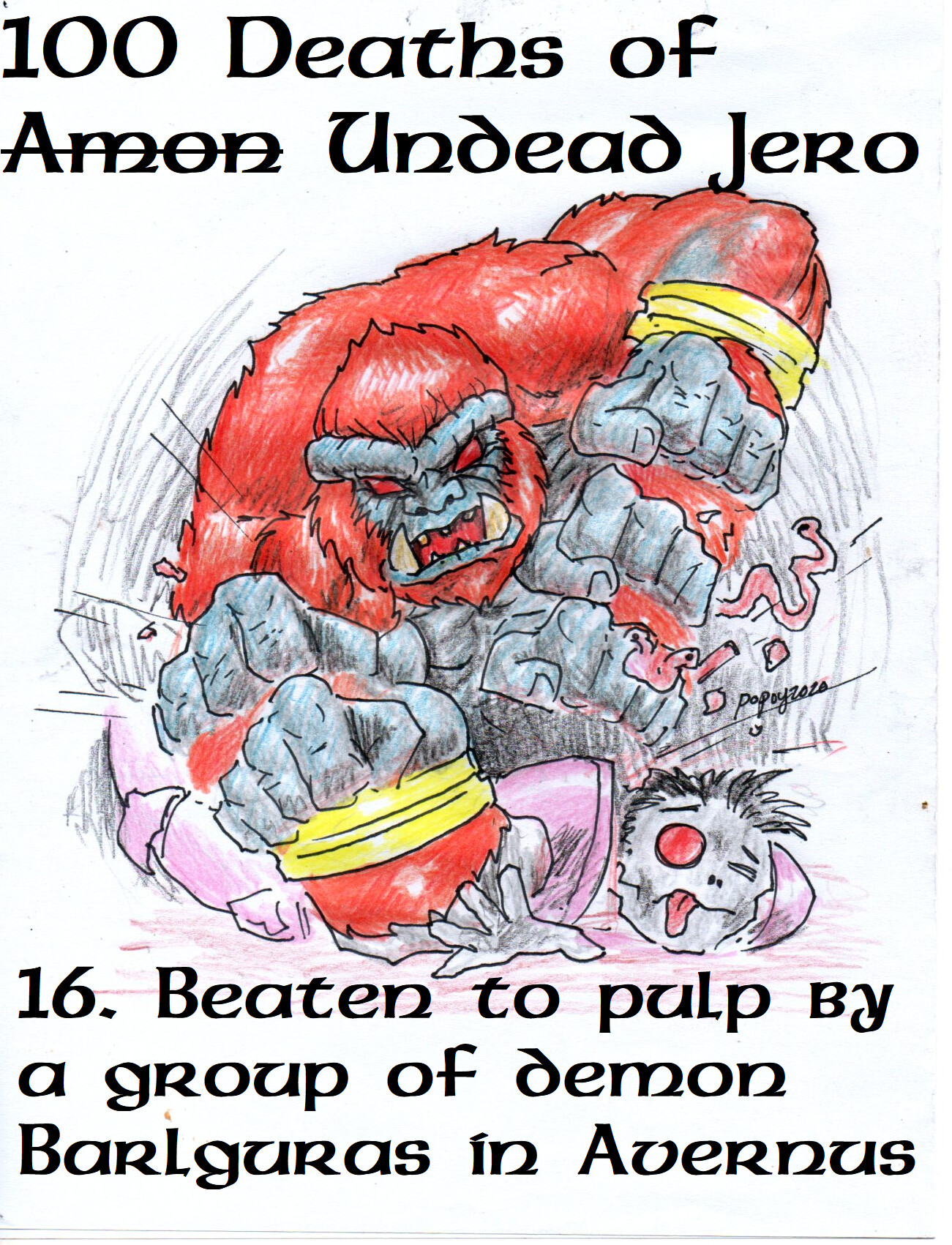 ArtStation - 100 Deaths of Amon Jero