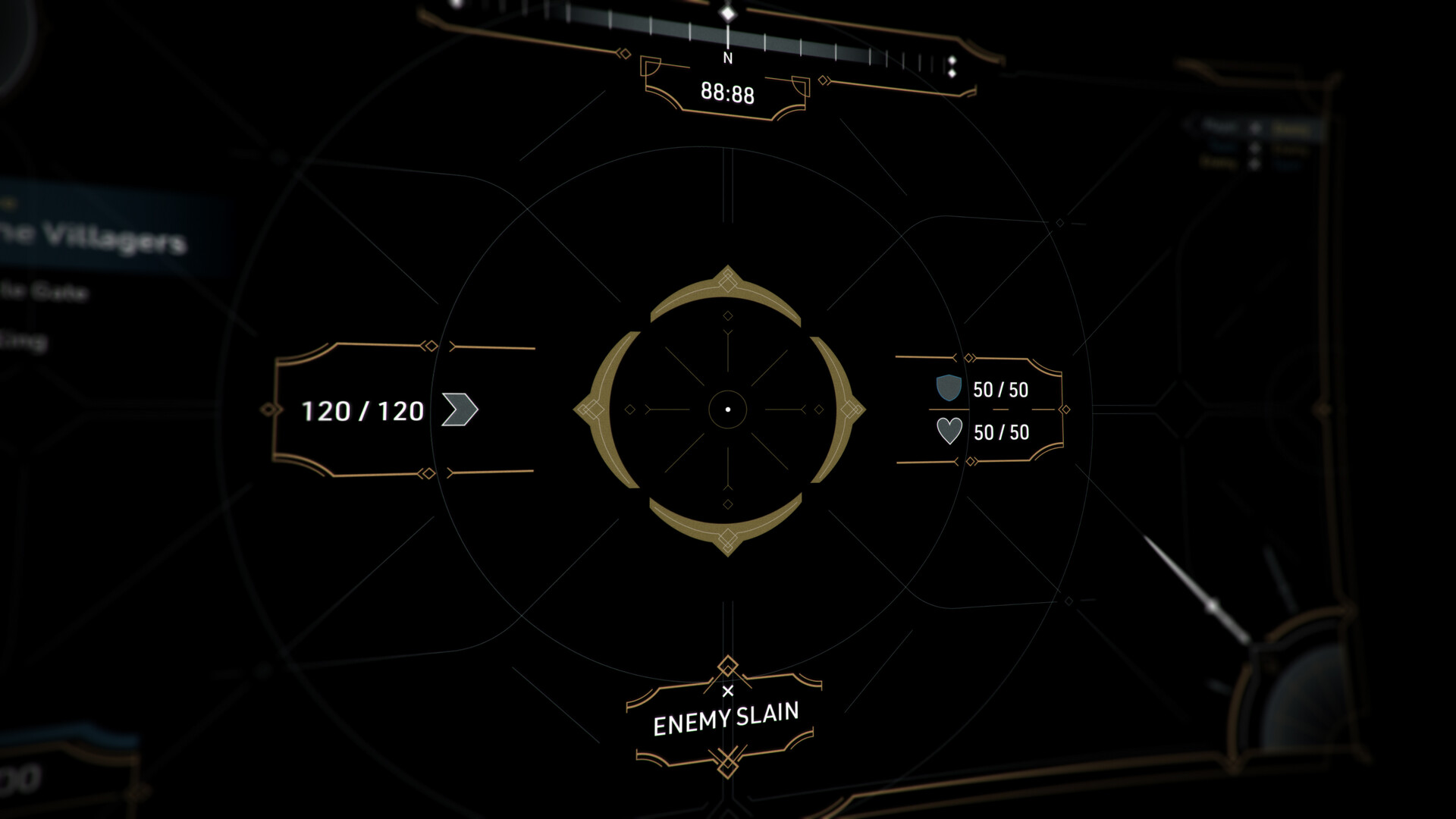 ArtStation - Medieval HUD Mockup