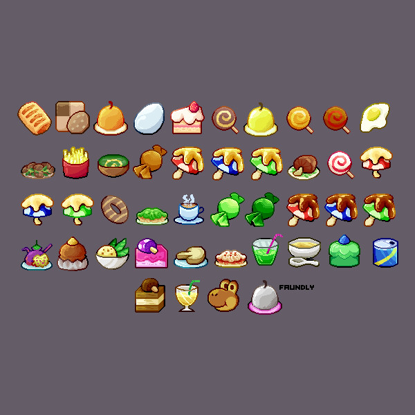 ArtStation - Paper Mario Recipe List