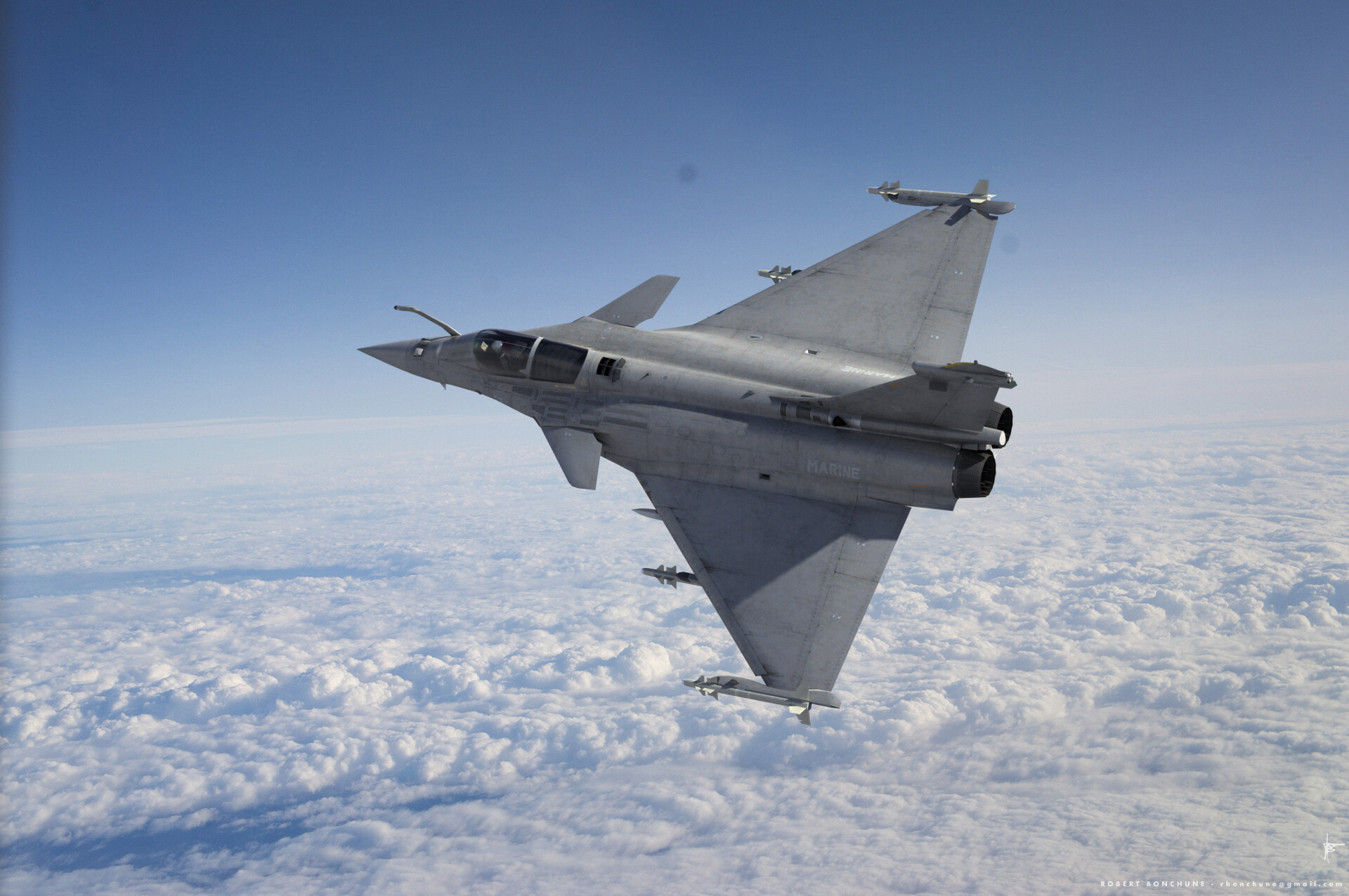 ArtStation - Rafale (en Patrouille)