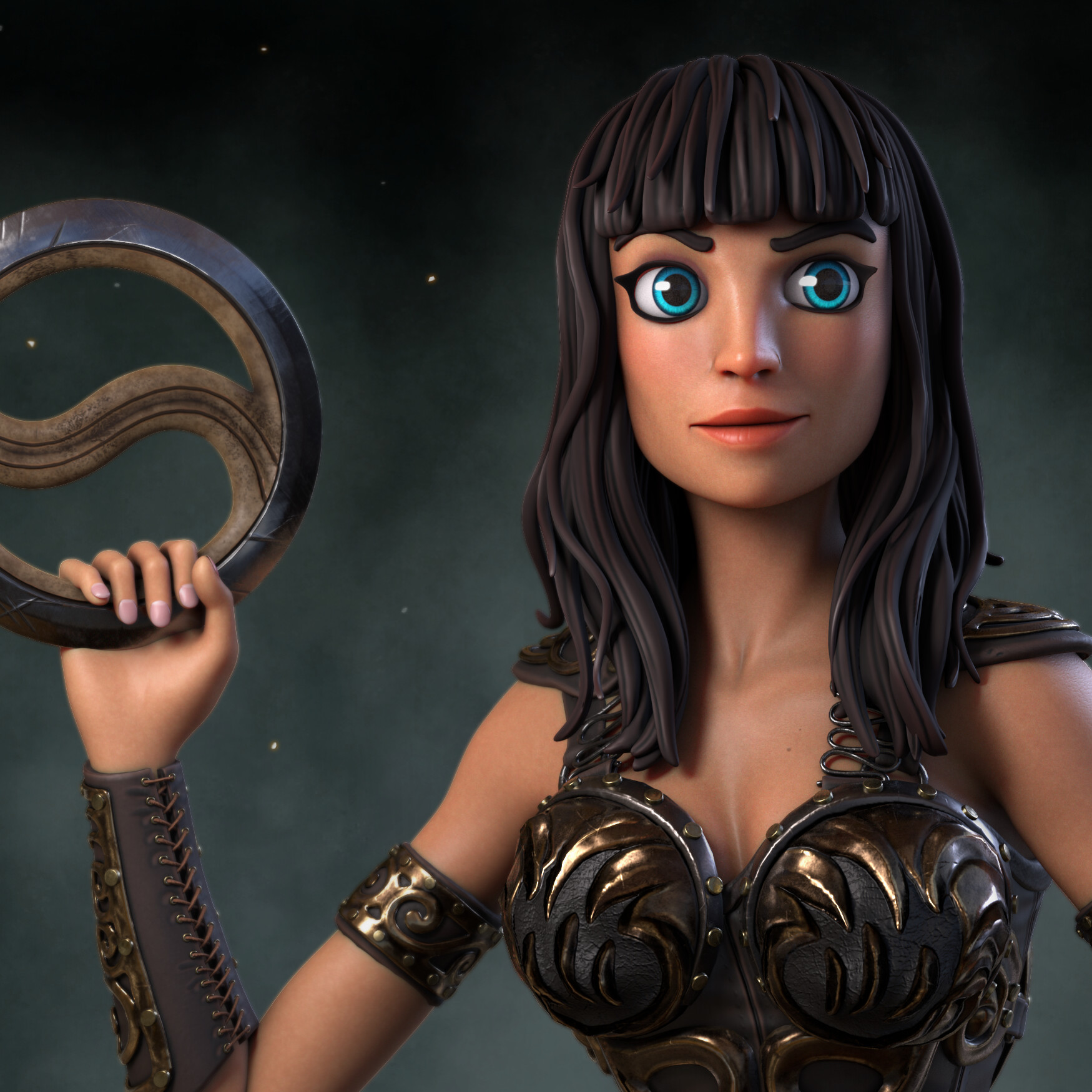 ArtStation - Xena: Warrior Princess