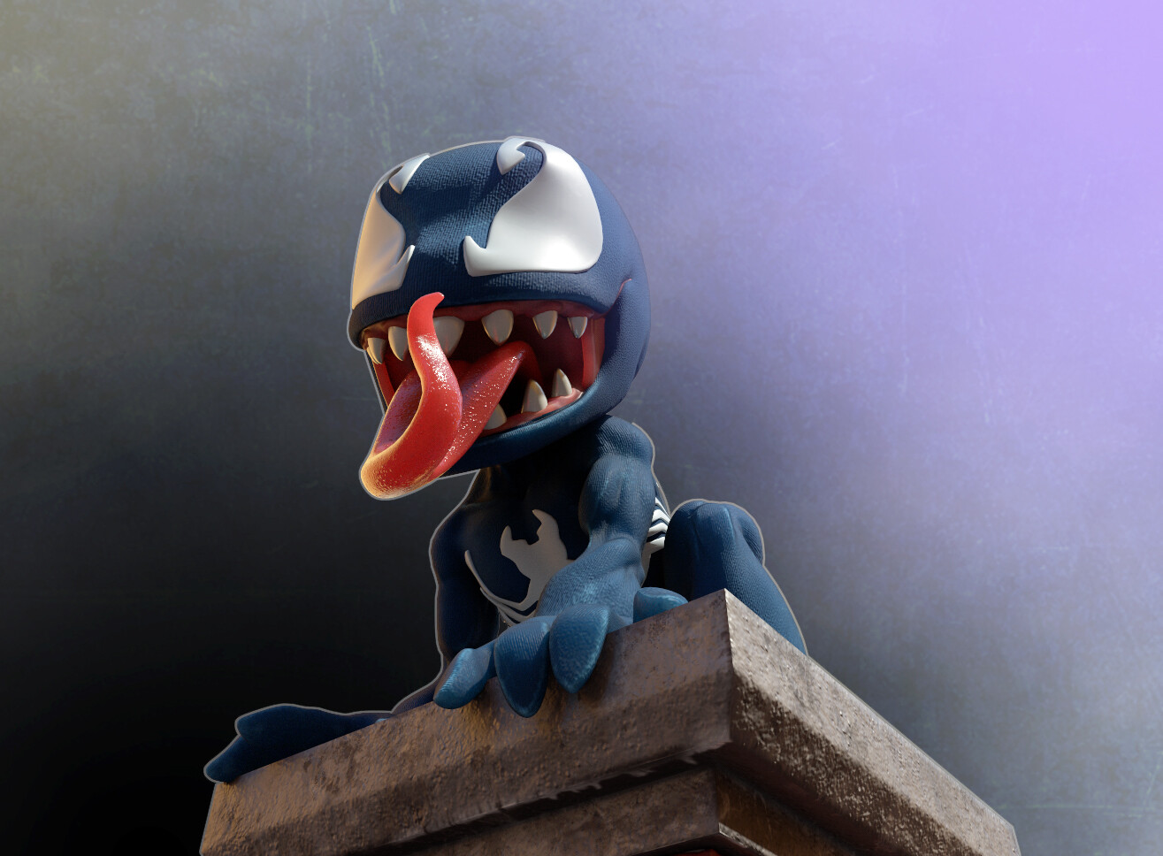 ArtStation - Chibi Venom