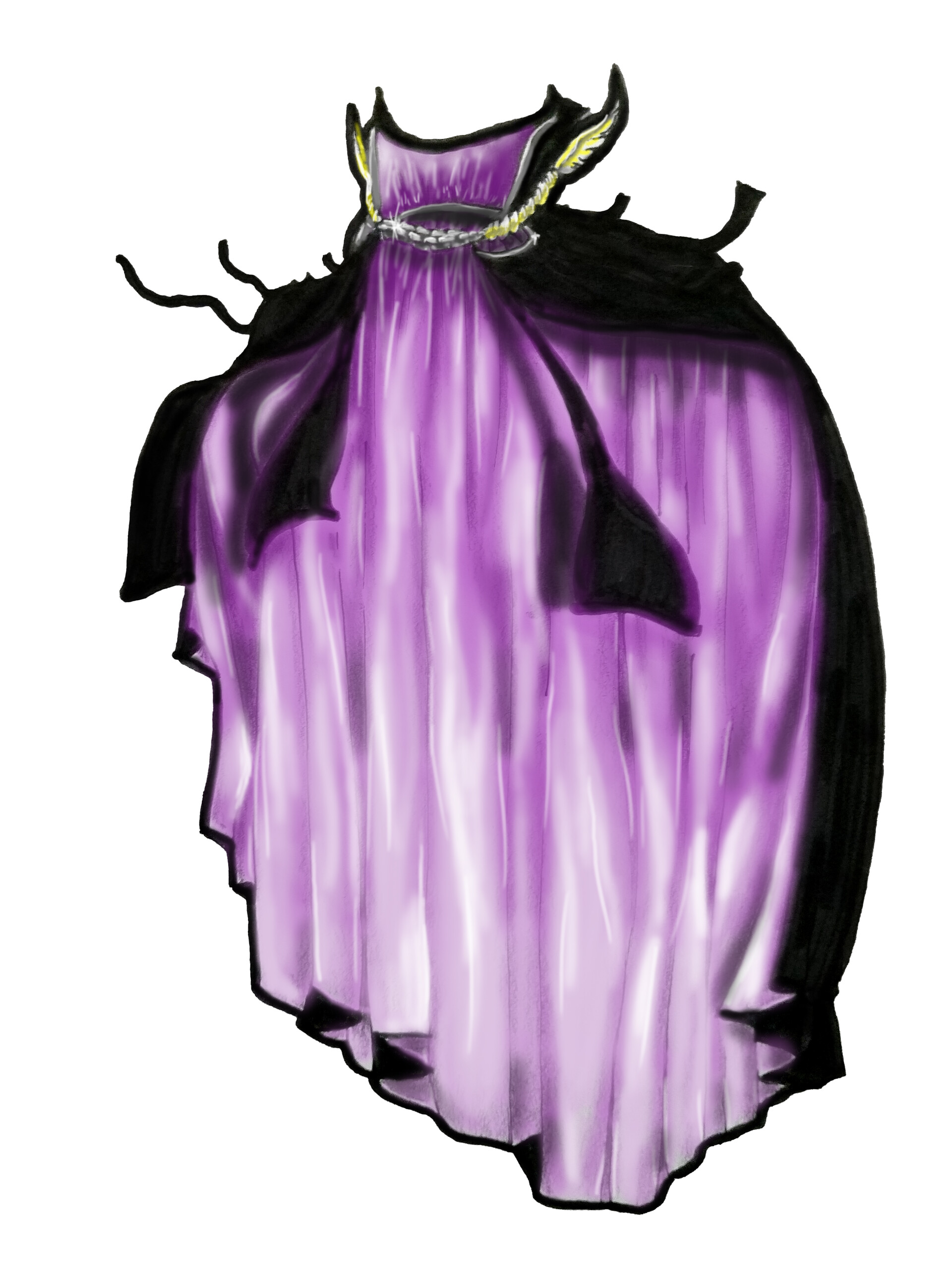 ArtStation - Endelbee's Extravagant Cloaks of Enchantment