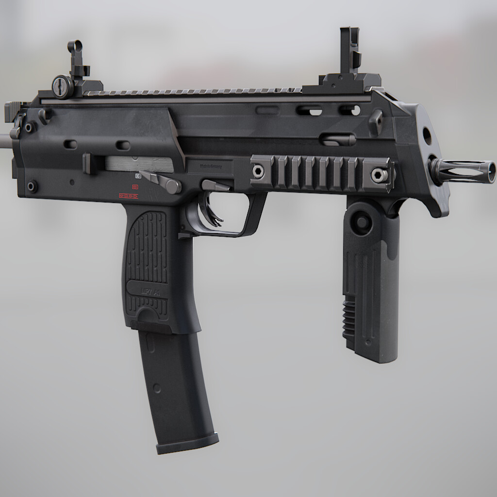 ArtStation - MP7 Timelapse