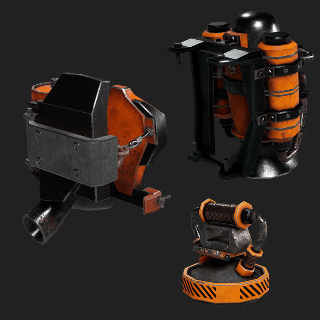 ArtStation - Robot gadgets