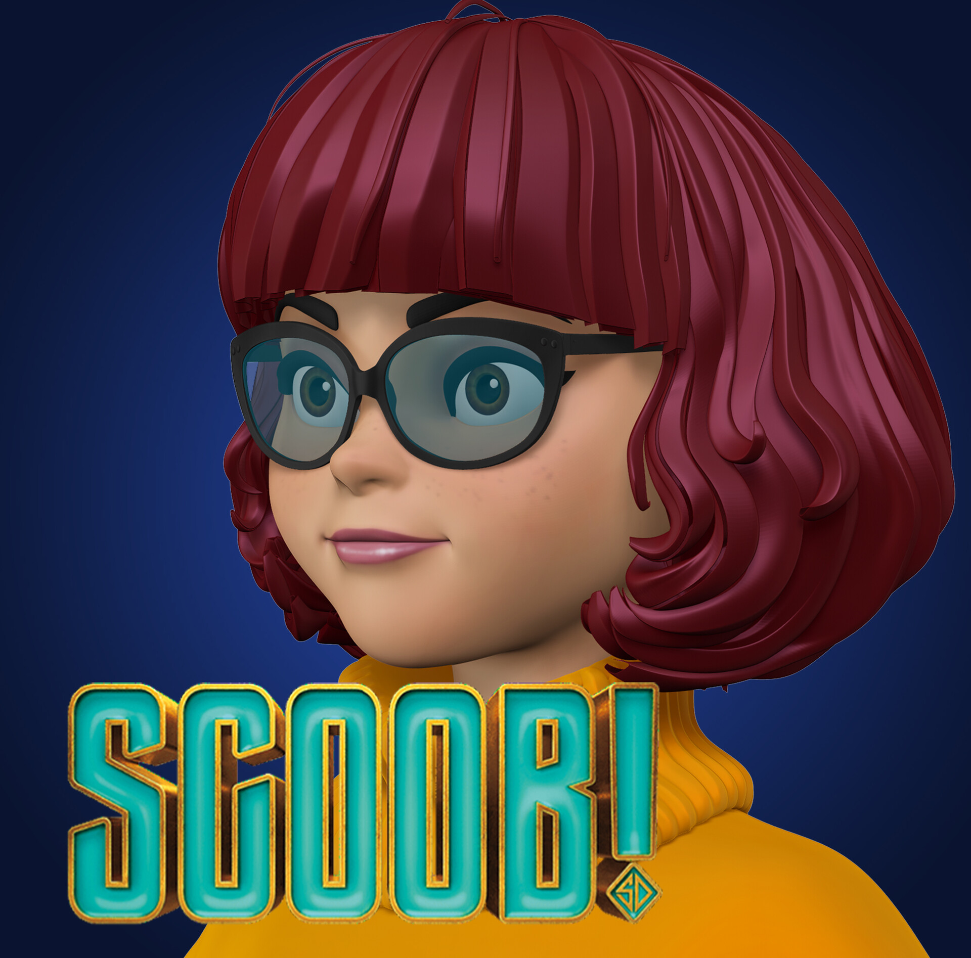 Kevin Taylor 3D Artist - Scoob! Velma Model