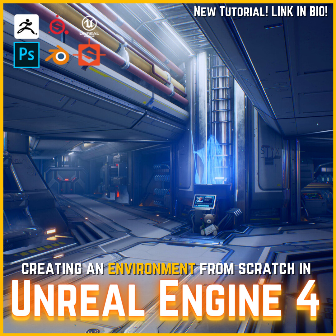 ArtStation - How to Create Your Own Real Time Sci-Fi Environment in UE4