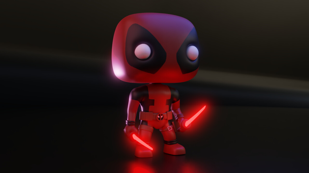 ArtStation - Deadpool POP Figure