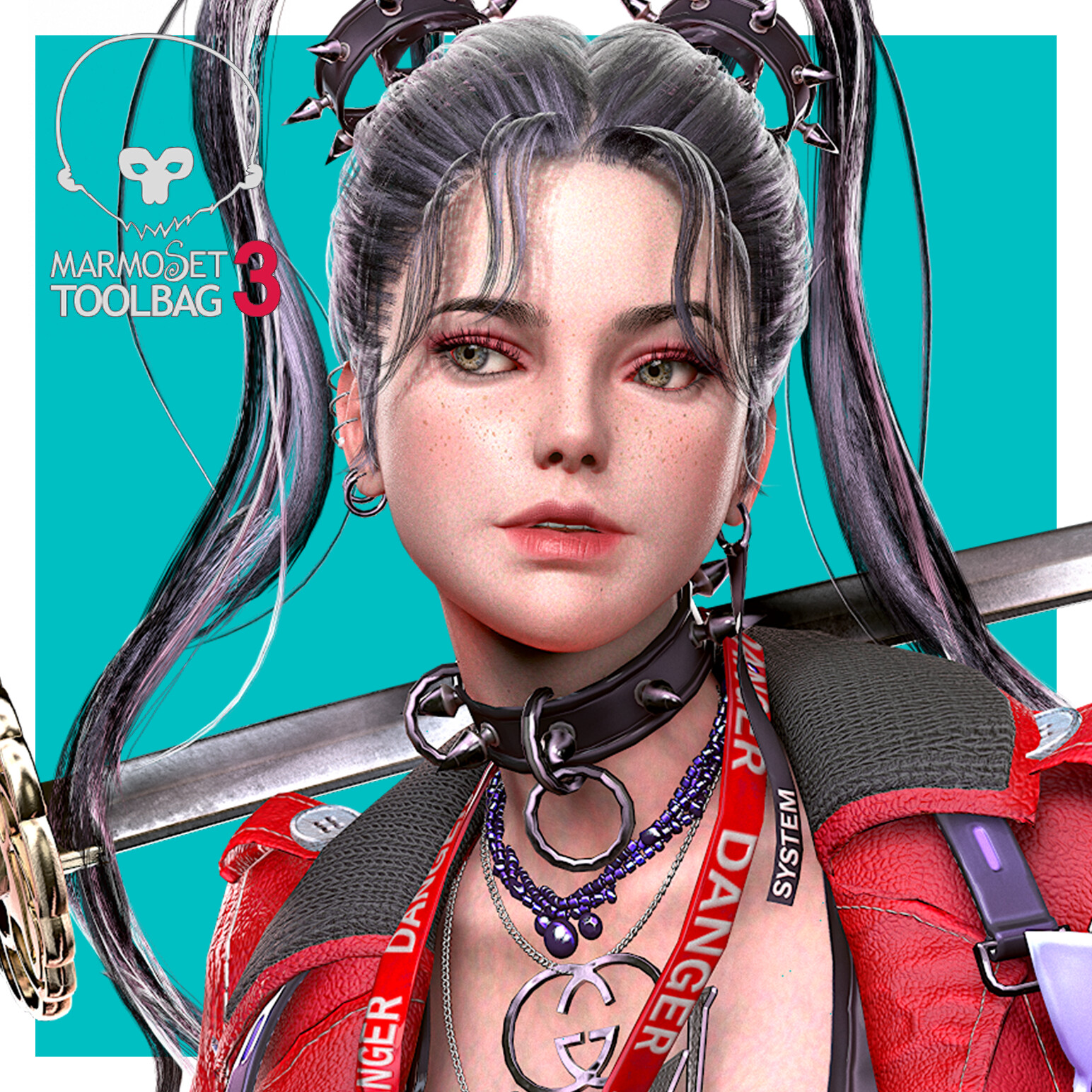 ArtStation - RED GIRL!