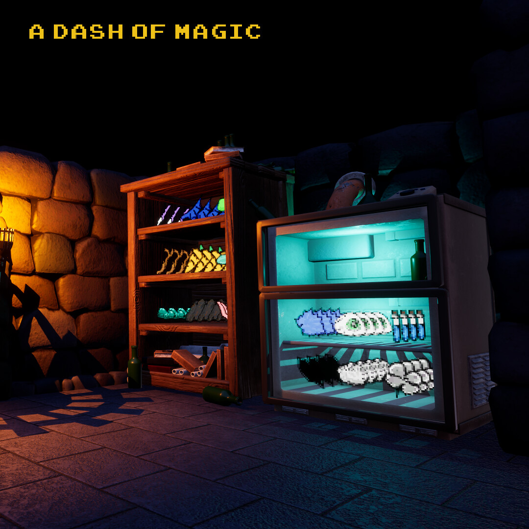 ArtStation - A Dash of Magic - Environment