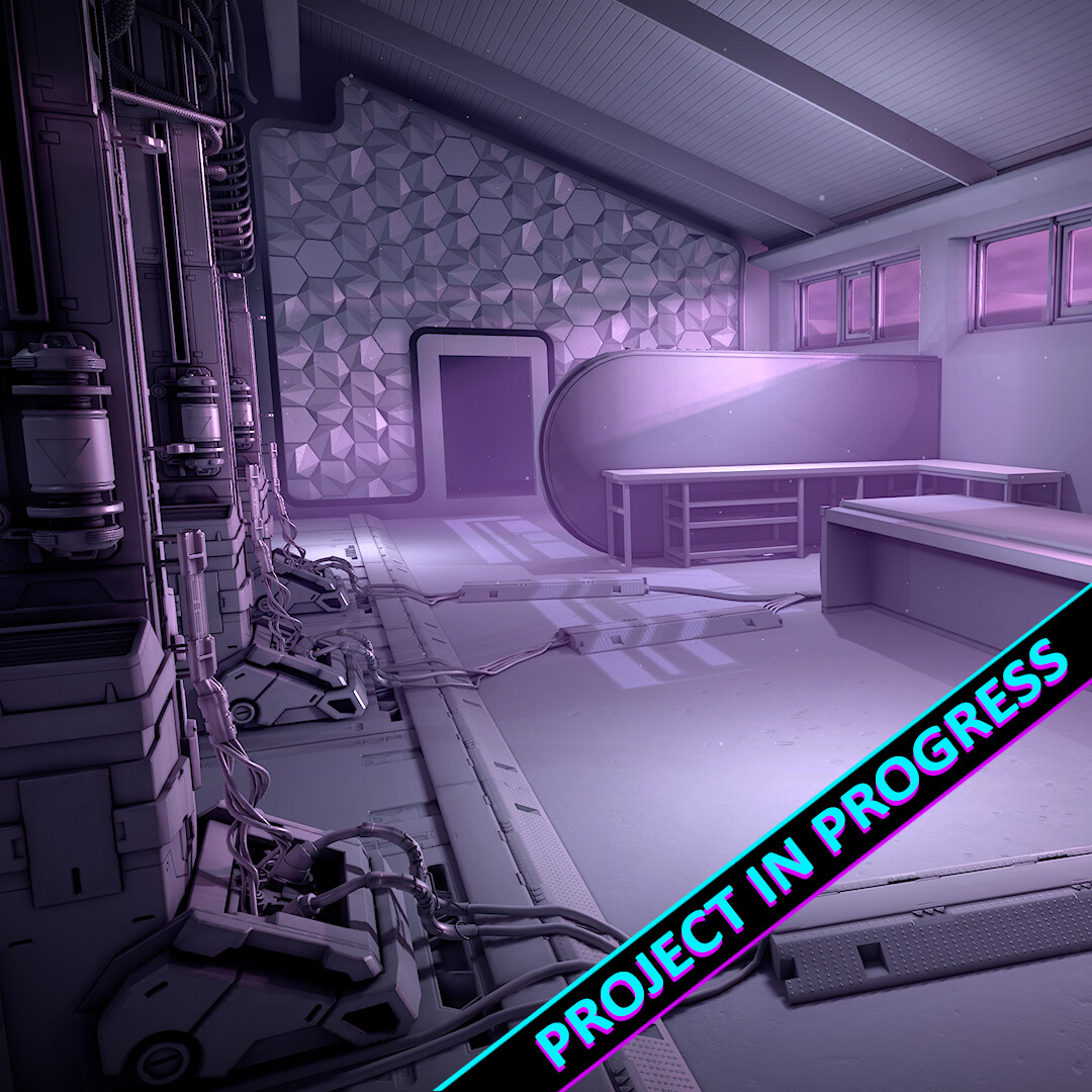 ArtStation - Basement Studio WIP
