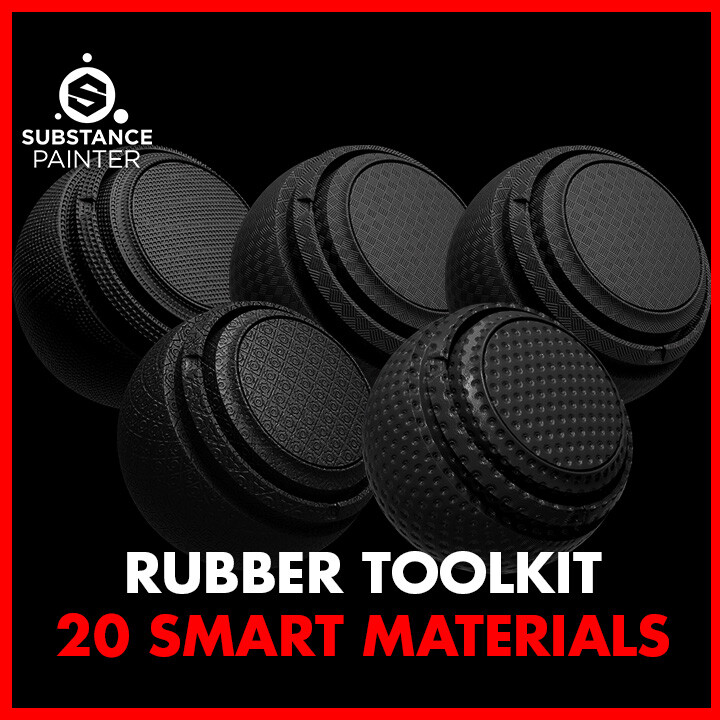 ArtStation - Rubber Toolkit Vol.1