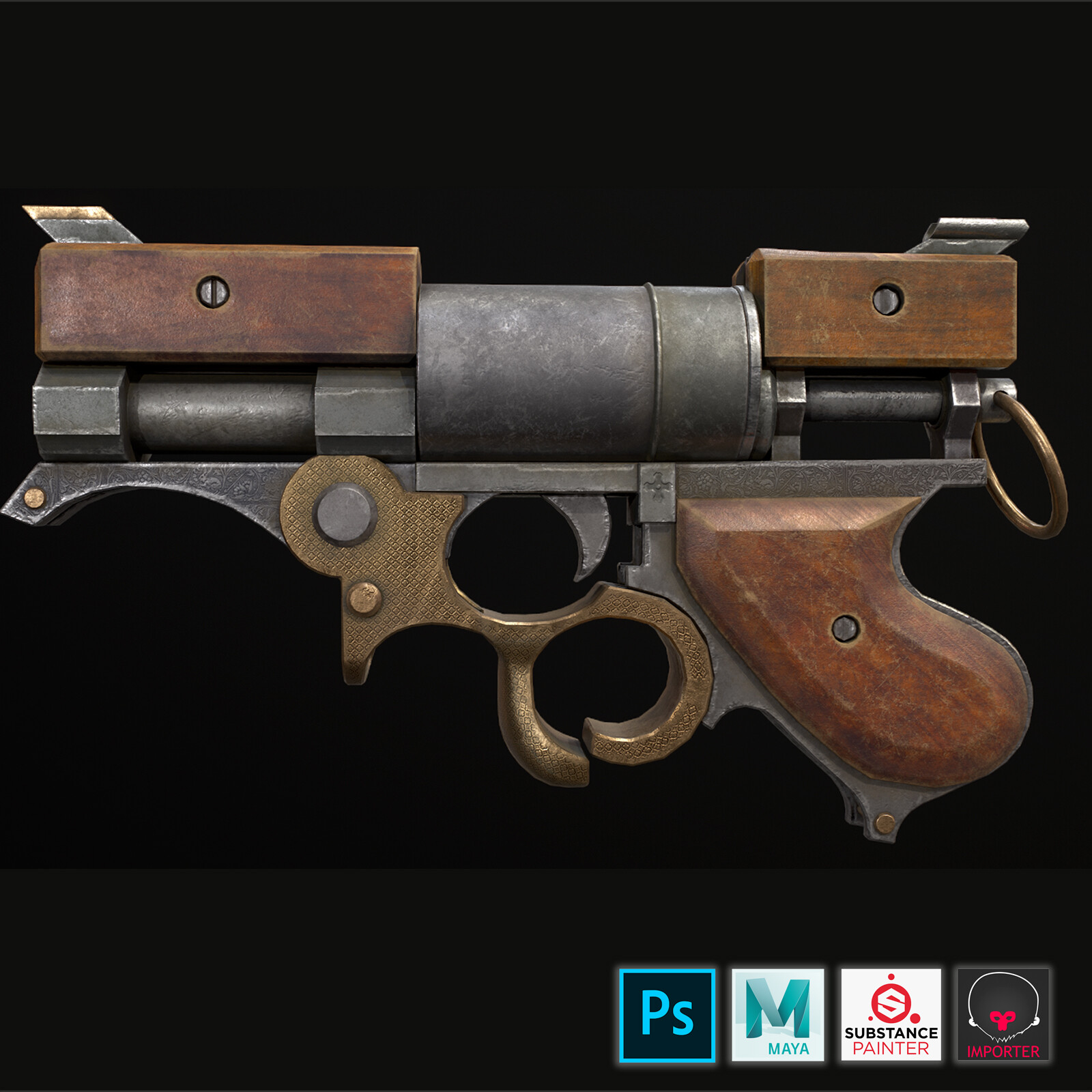 ArtStation - Gun