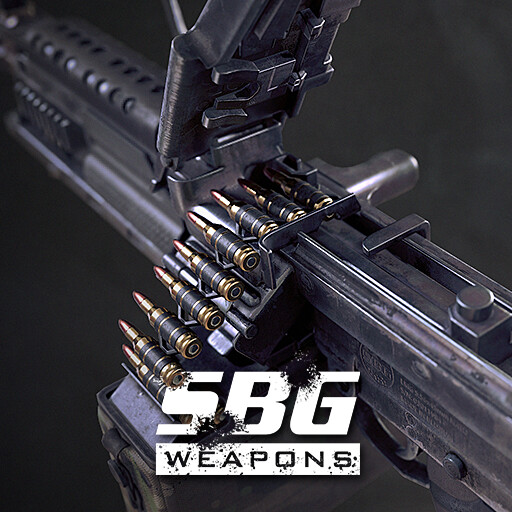 ArtStation - Light Machine Gun Cal. 5.56mm