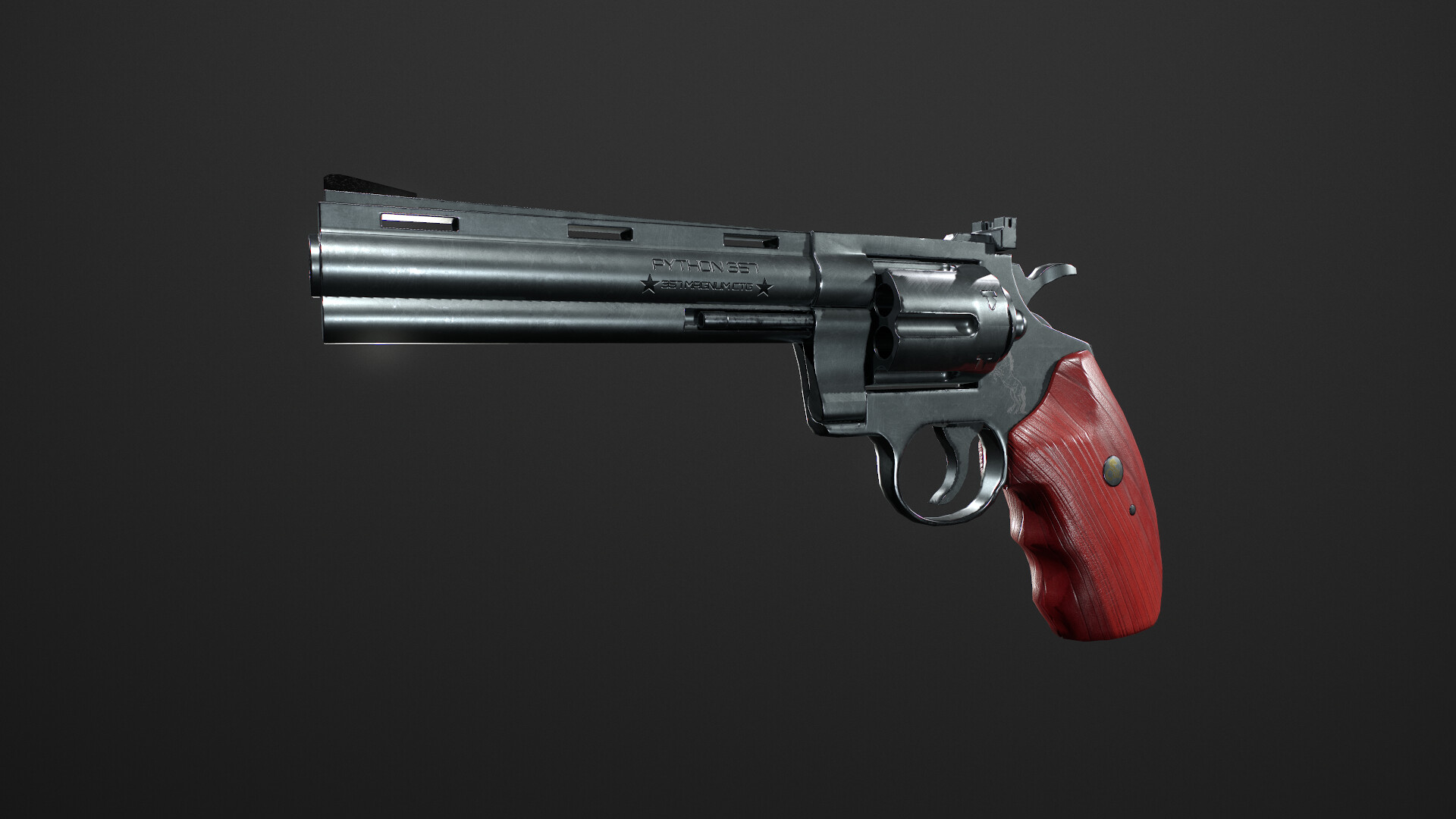 ArtStation - Colt Python 357