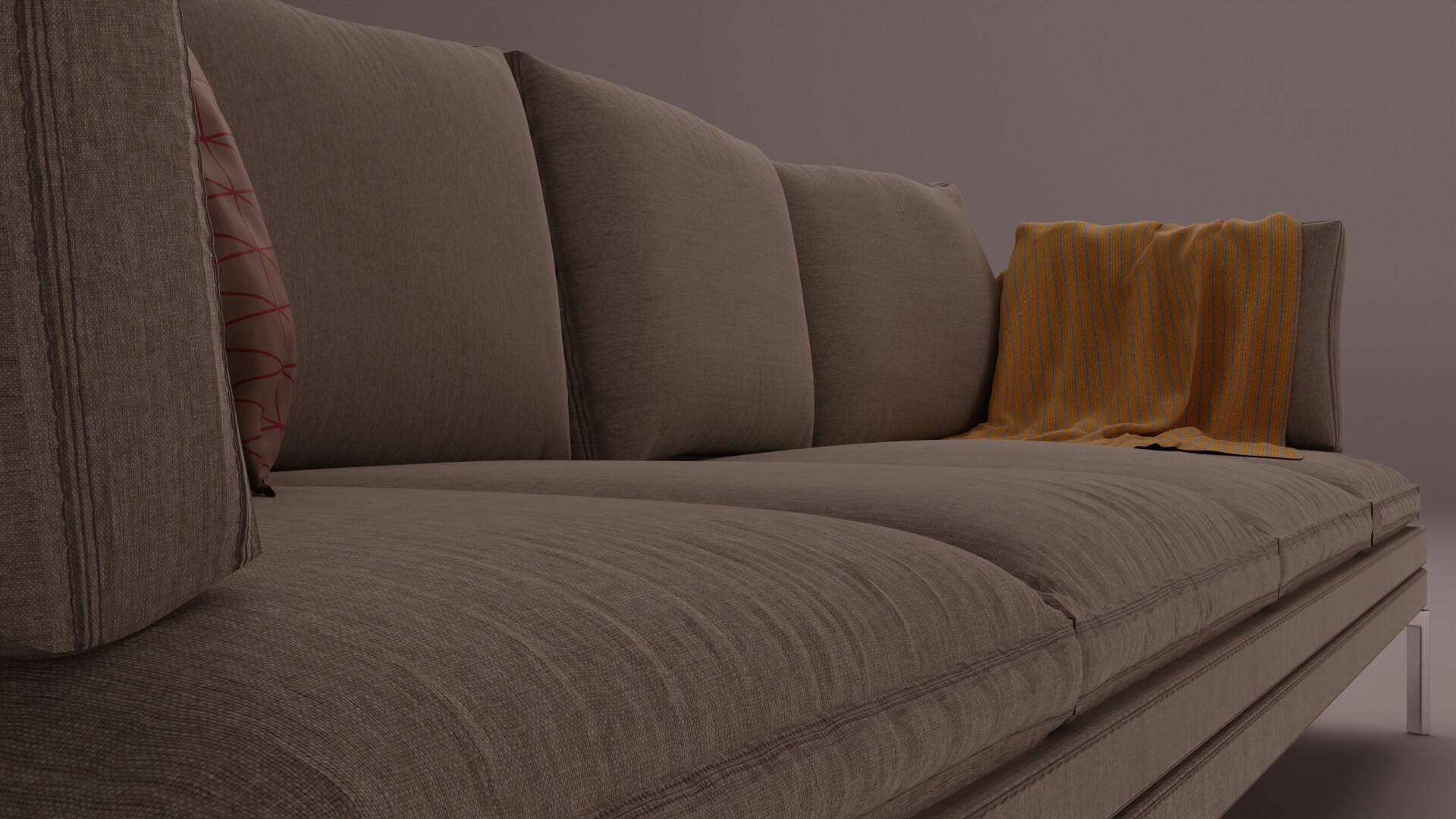 ArtStation - My First Couch In Blender!