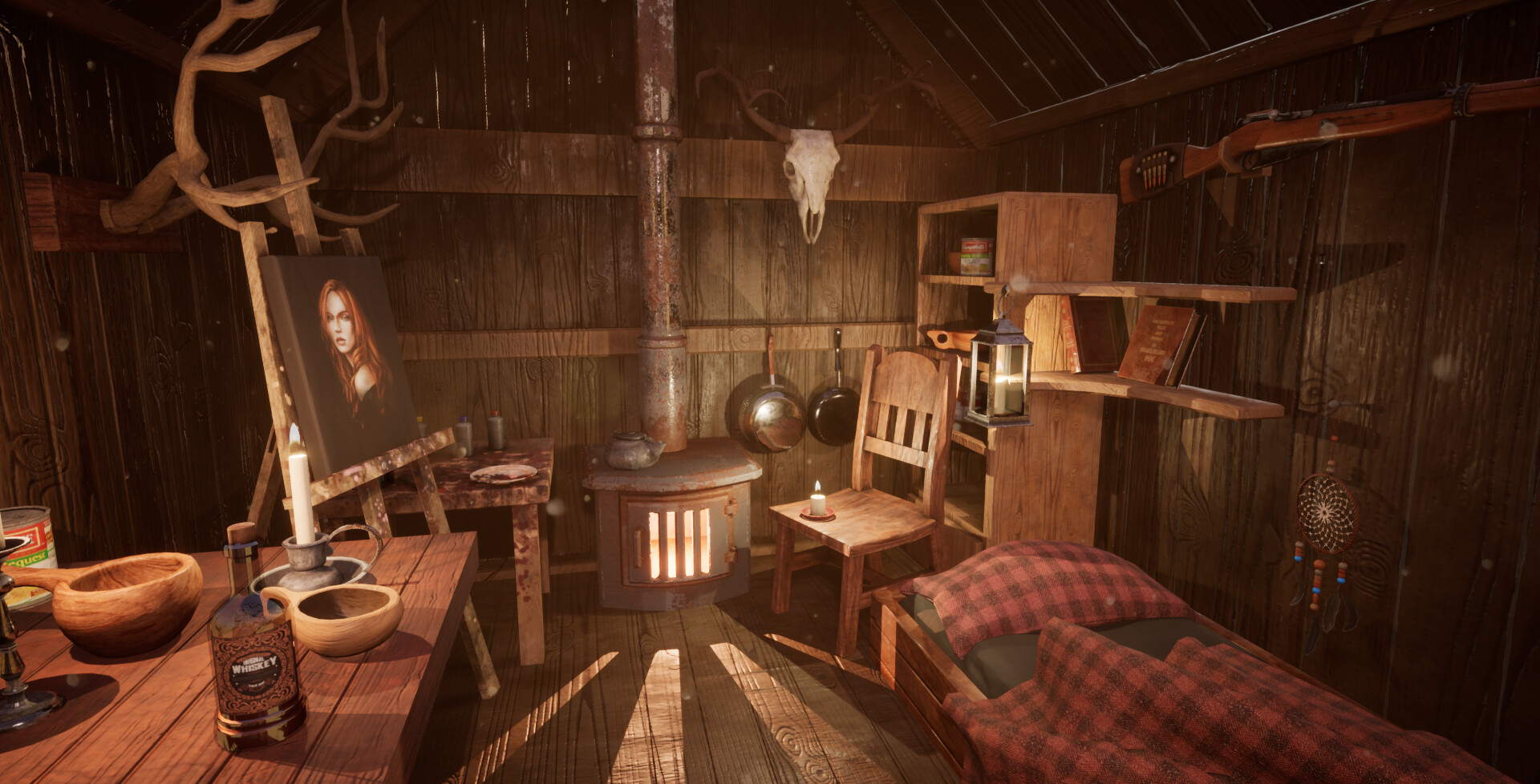 ArtStation - Hunter's hideout