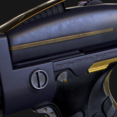 ArtStation - Phaser Type II - Star Trek Discovery