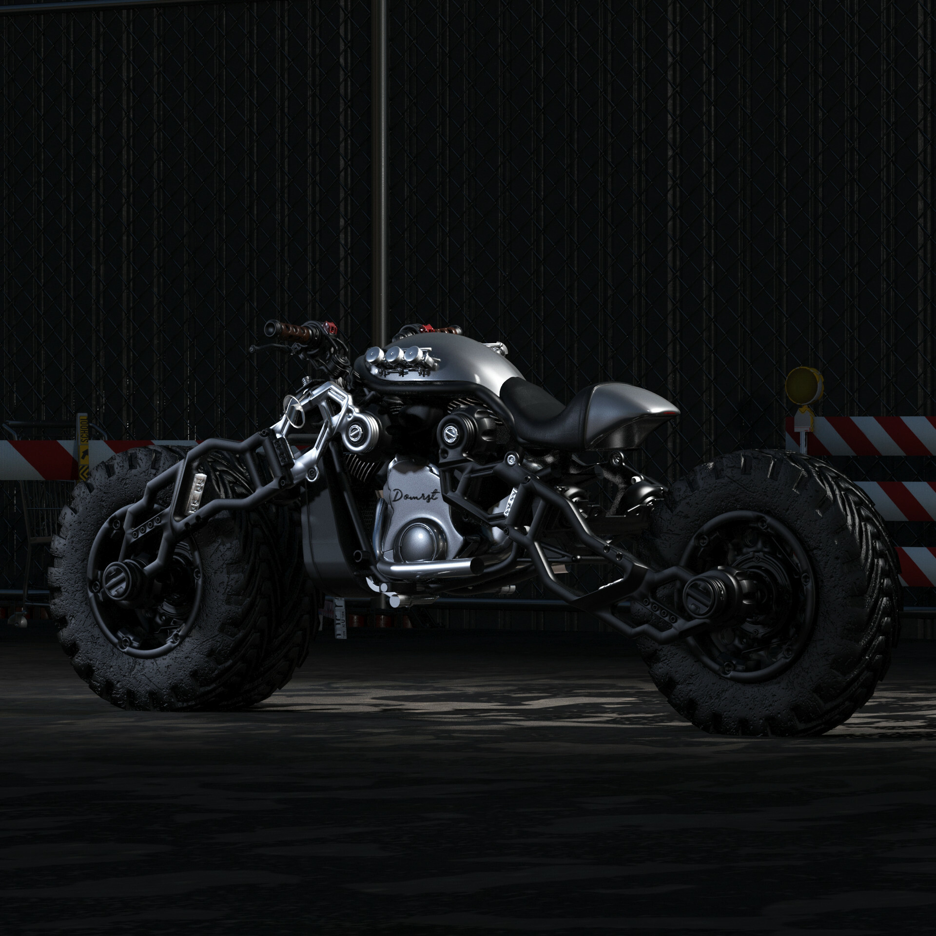 ArtStation - CUSTOM BIKE