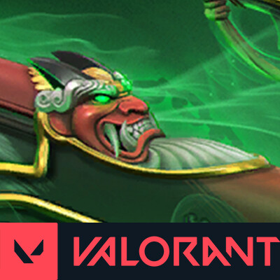 ArtStation - VALORANT: Oni Guardian