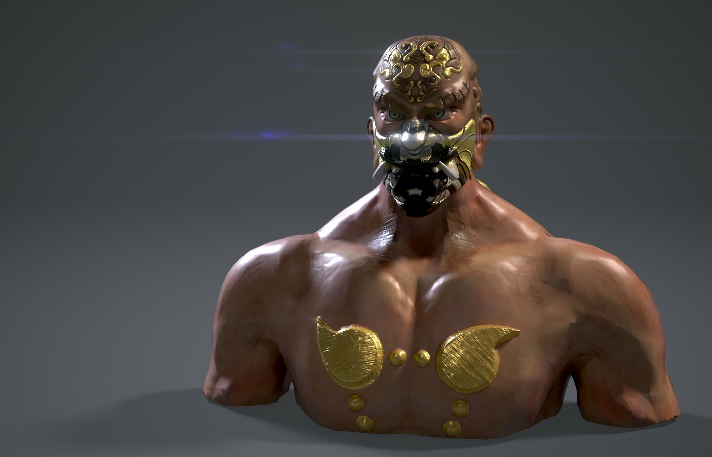 Lukas Guhse - Japanese Demon / Oni - Jagaimo