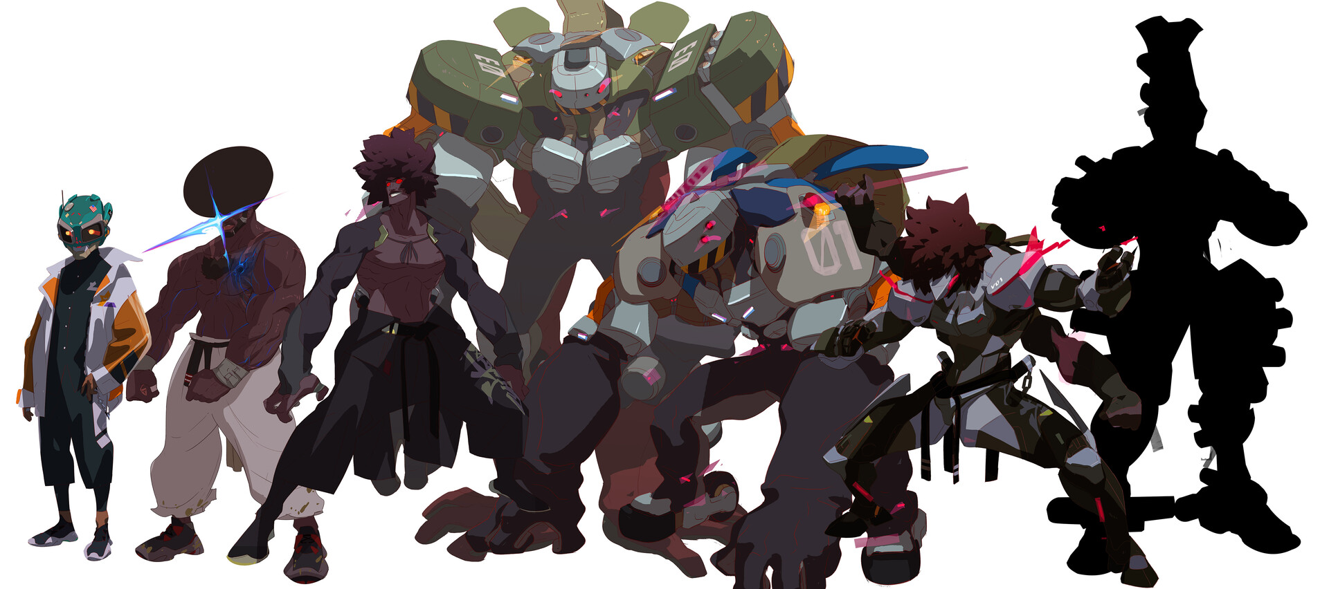 ArtStation - Project OSU - Line Up