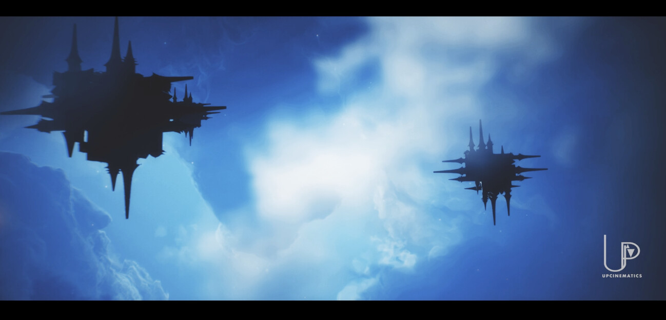 ArtStation - UE4 | INTO THE CLOUD | Kitbash3D