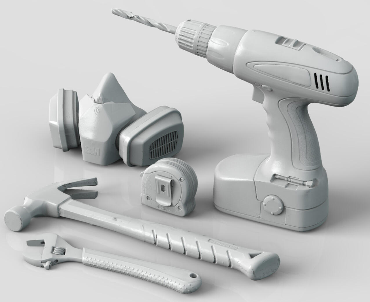 ArtStation - Toolbox asset scan pack - in progress