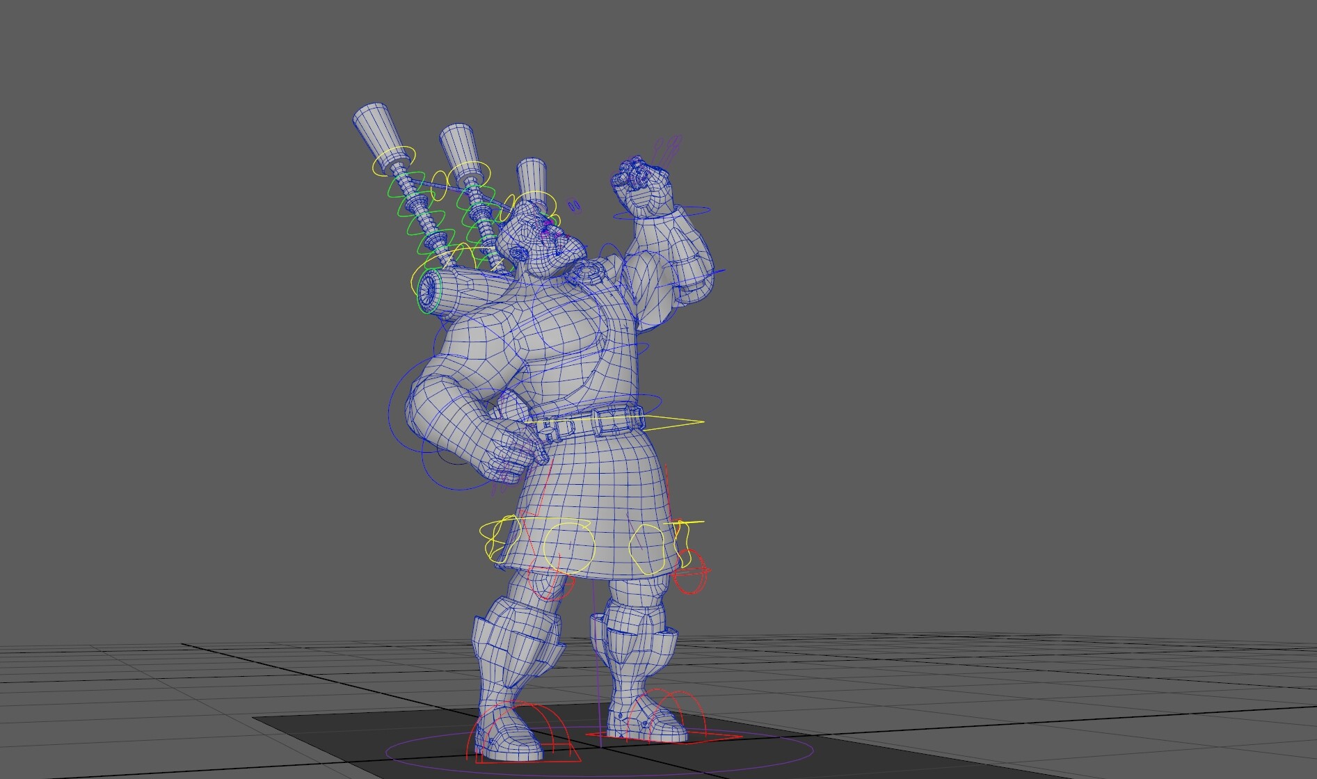 ArtStation - Realtime Character Rigs