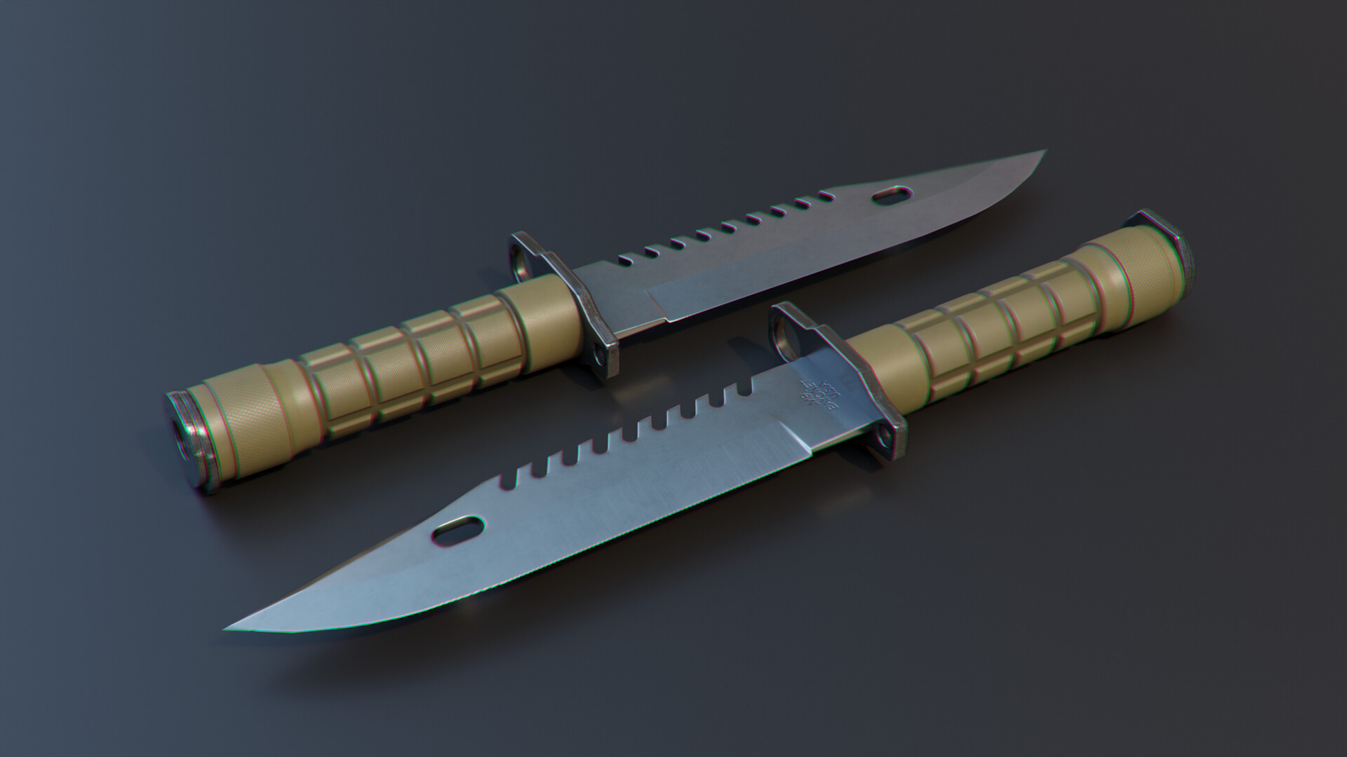 ArtStation - M9 Bayonet