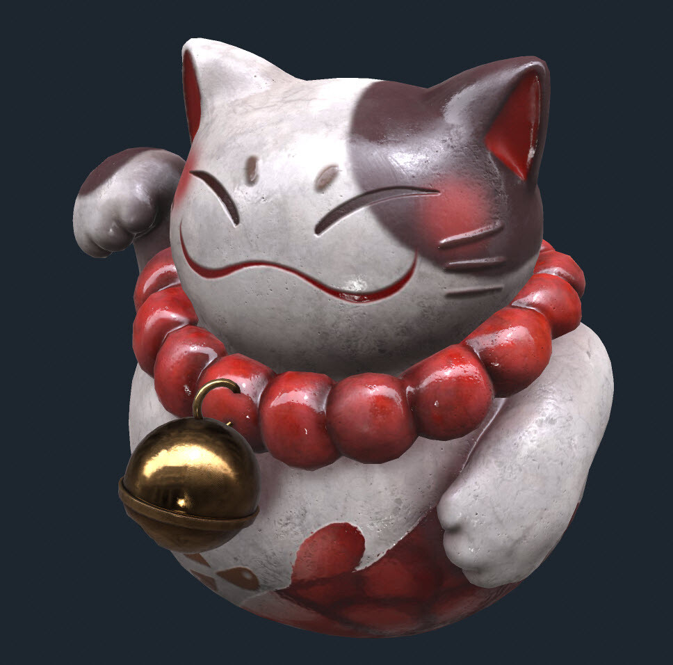 ArtStation - Fortune Cat