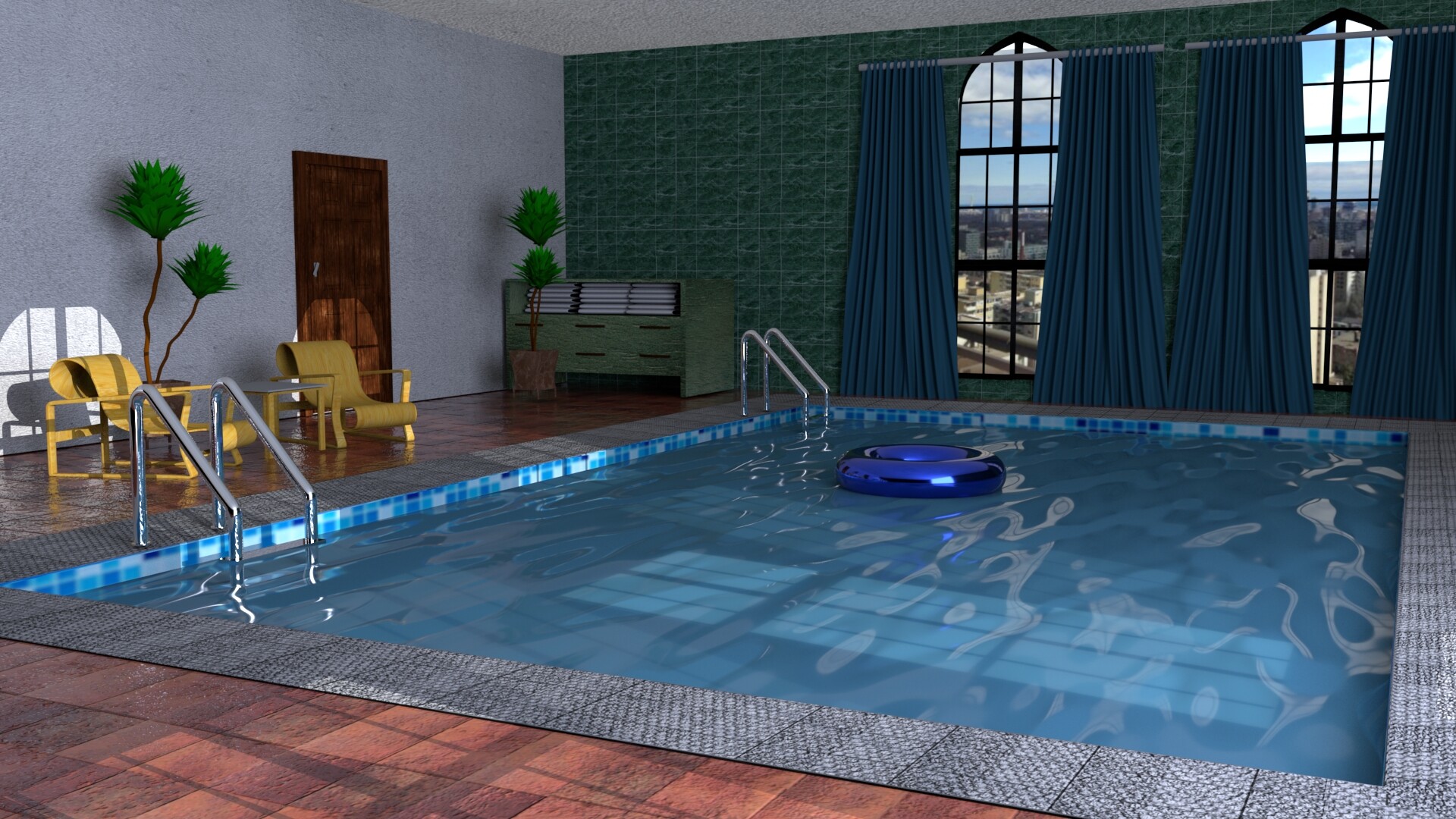 ArtStation - Swimming Pool