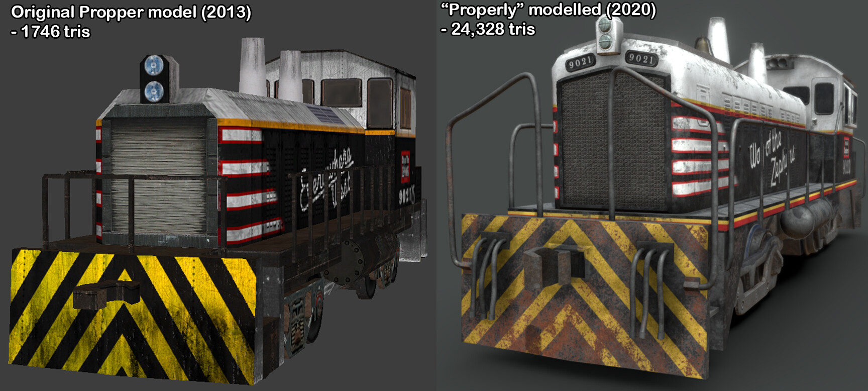 ArtStation - EMD SW1200 Locomotive