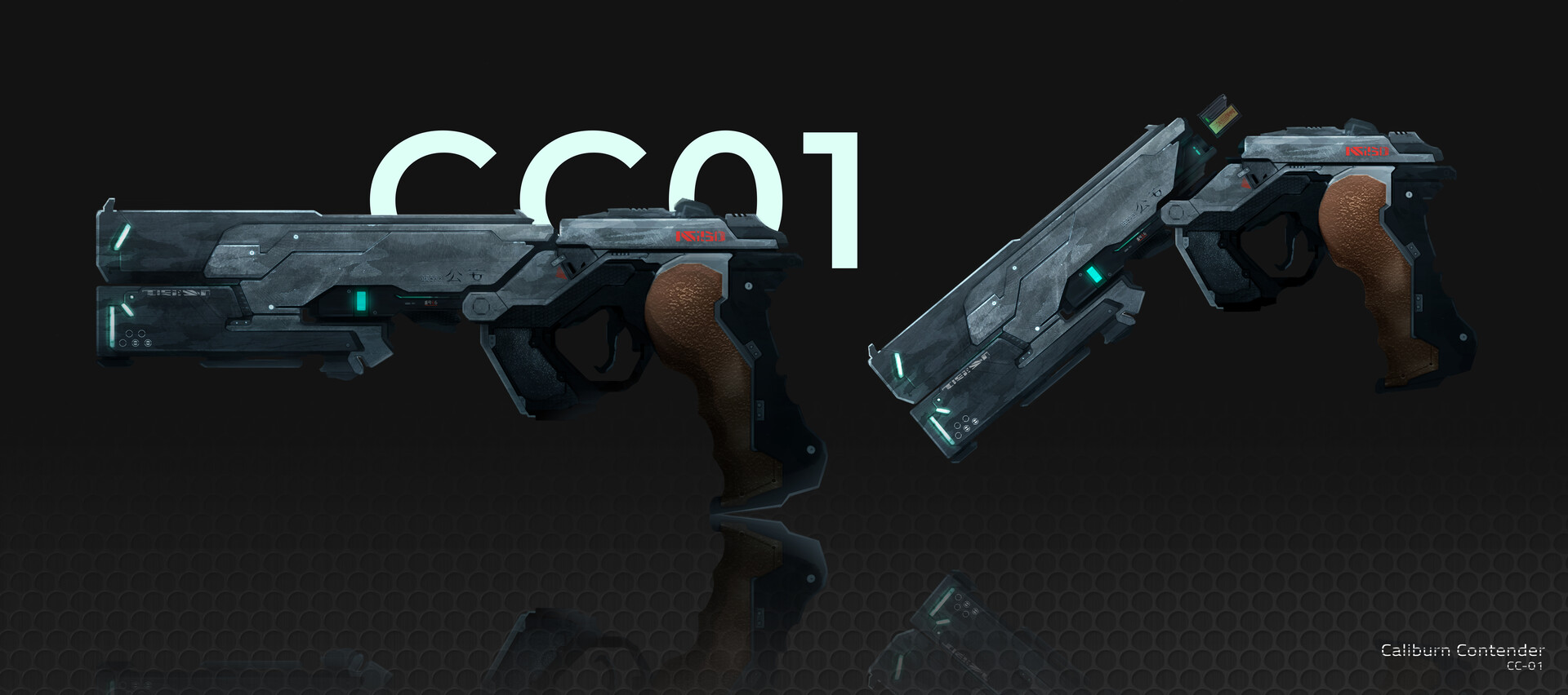 ArtStation - Futuristic Gun Concept