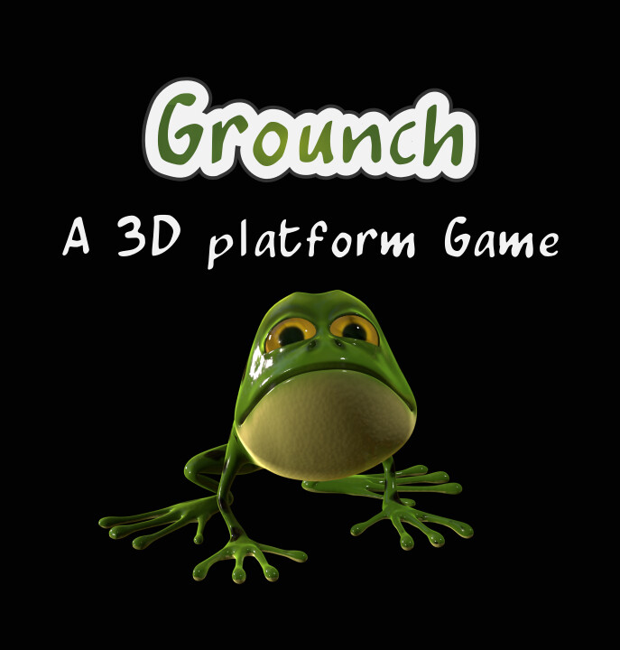 ArtStation - Grounch 3D Platform game
