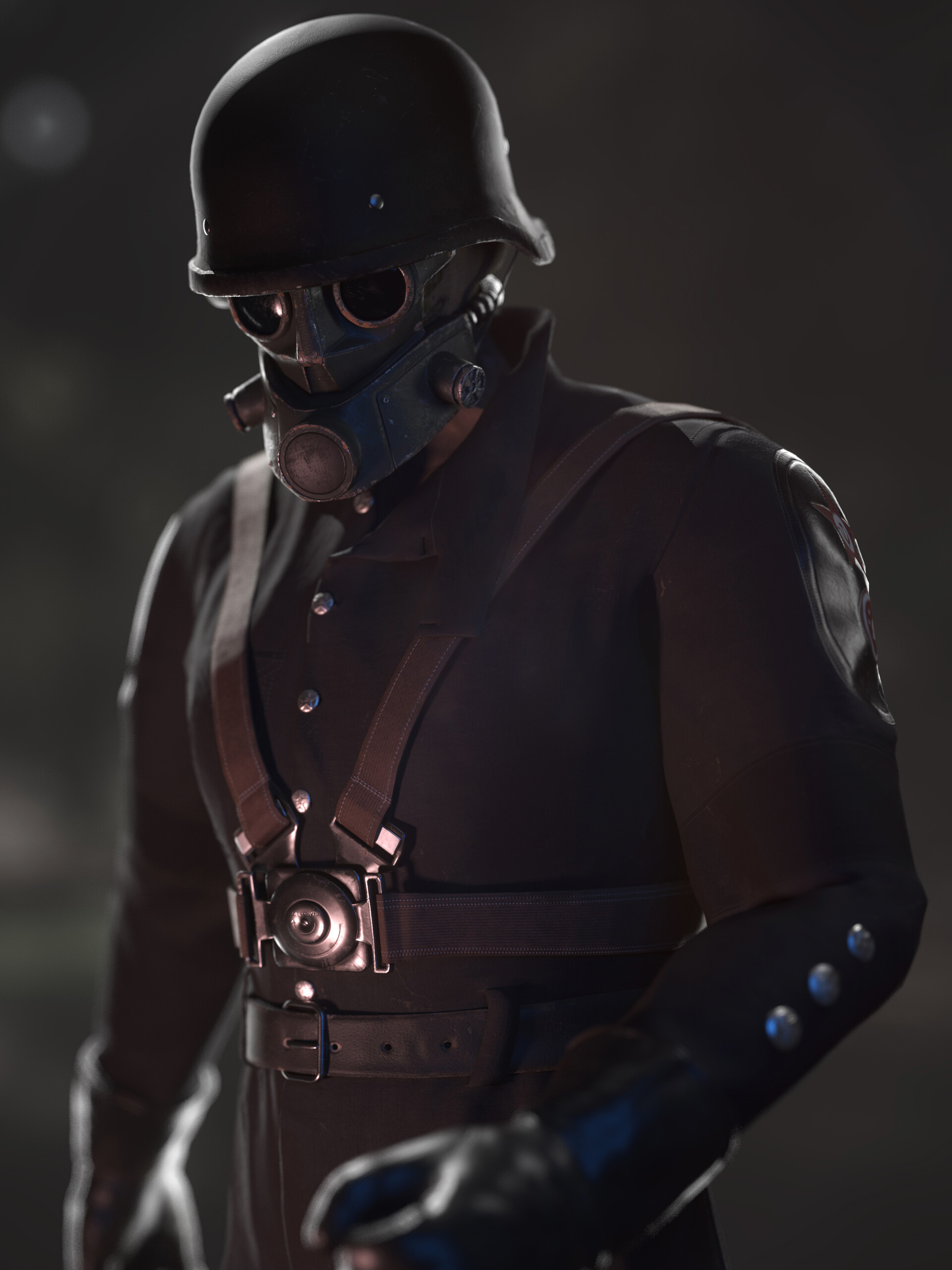 ArtStation - Dark Infantry - (Concept by Jakub Rozalski, 1920+)