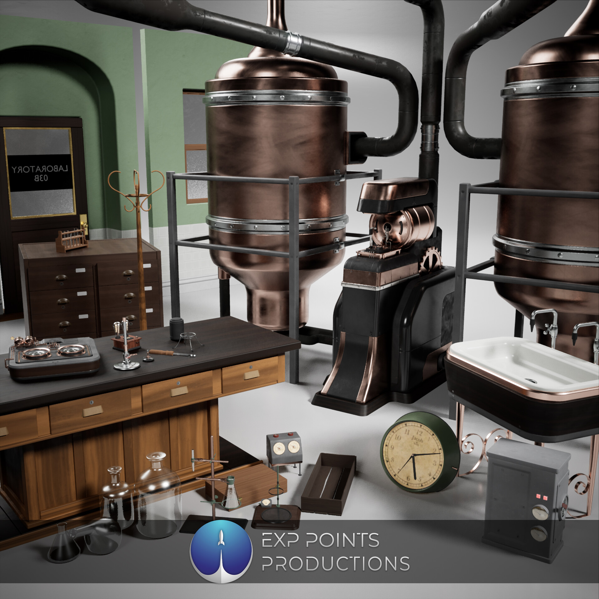ArtStation - EXP Productions - The Lab | Assets