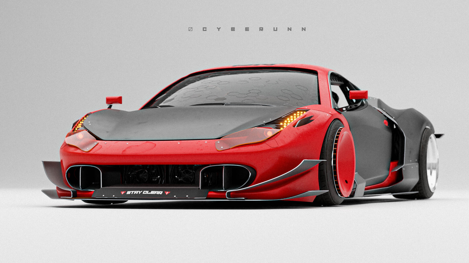 ArtStation - Cyberpunk Ferrari 458LT