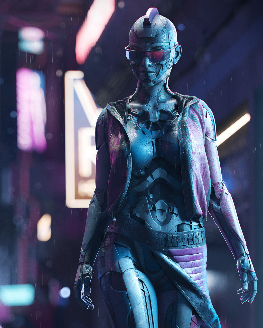 ArtStation - Cyberpunk Android