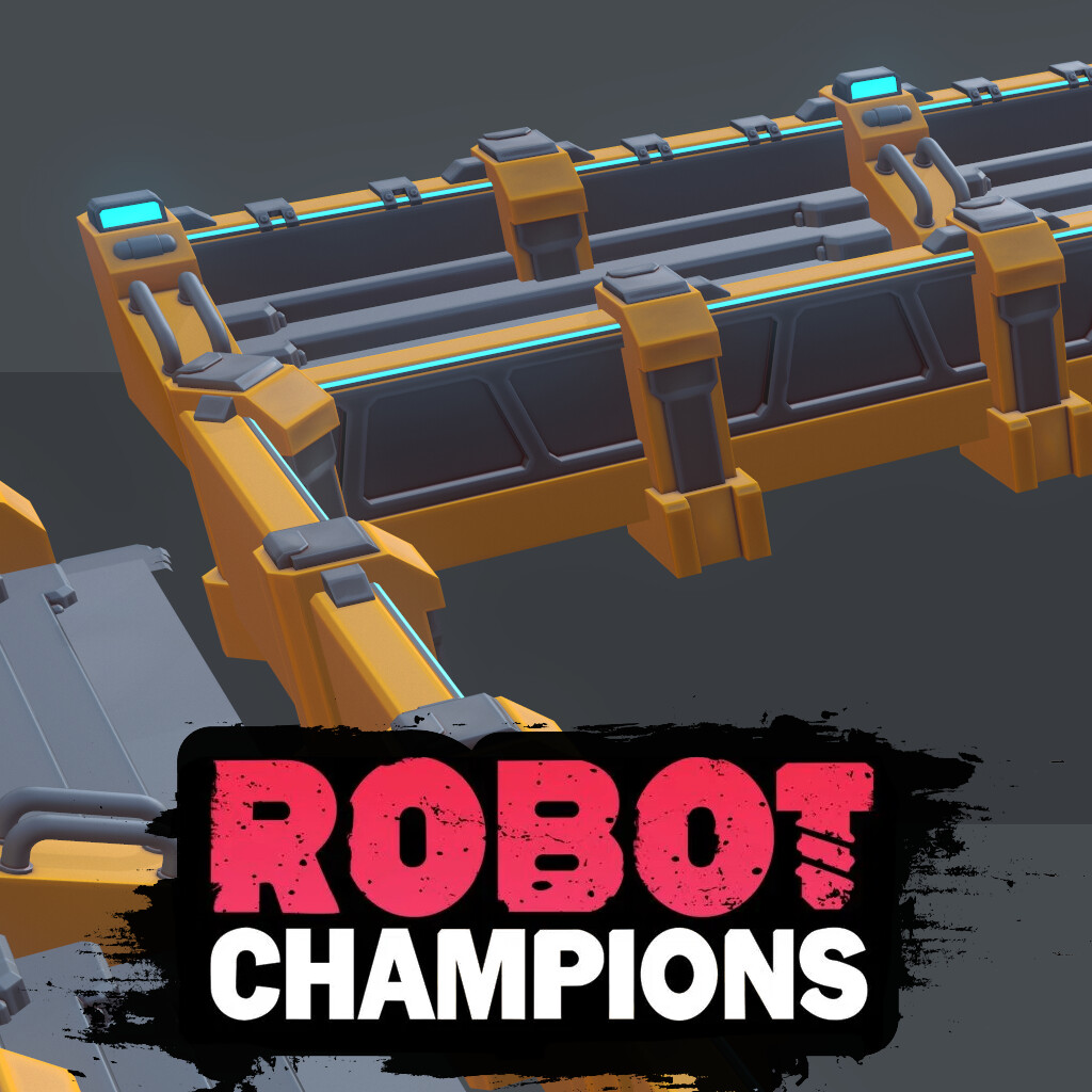 ArtStation - Robot Champions - Arena Exterior