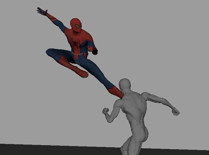 ArtStation - Spiderman Fight Scene