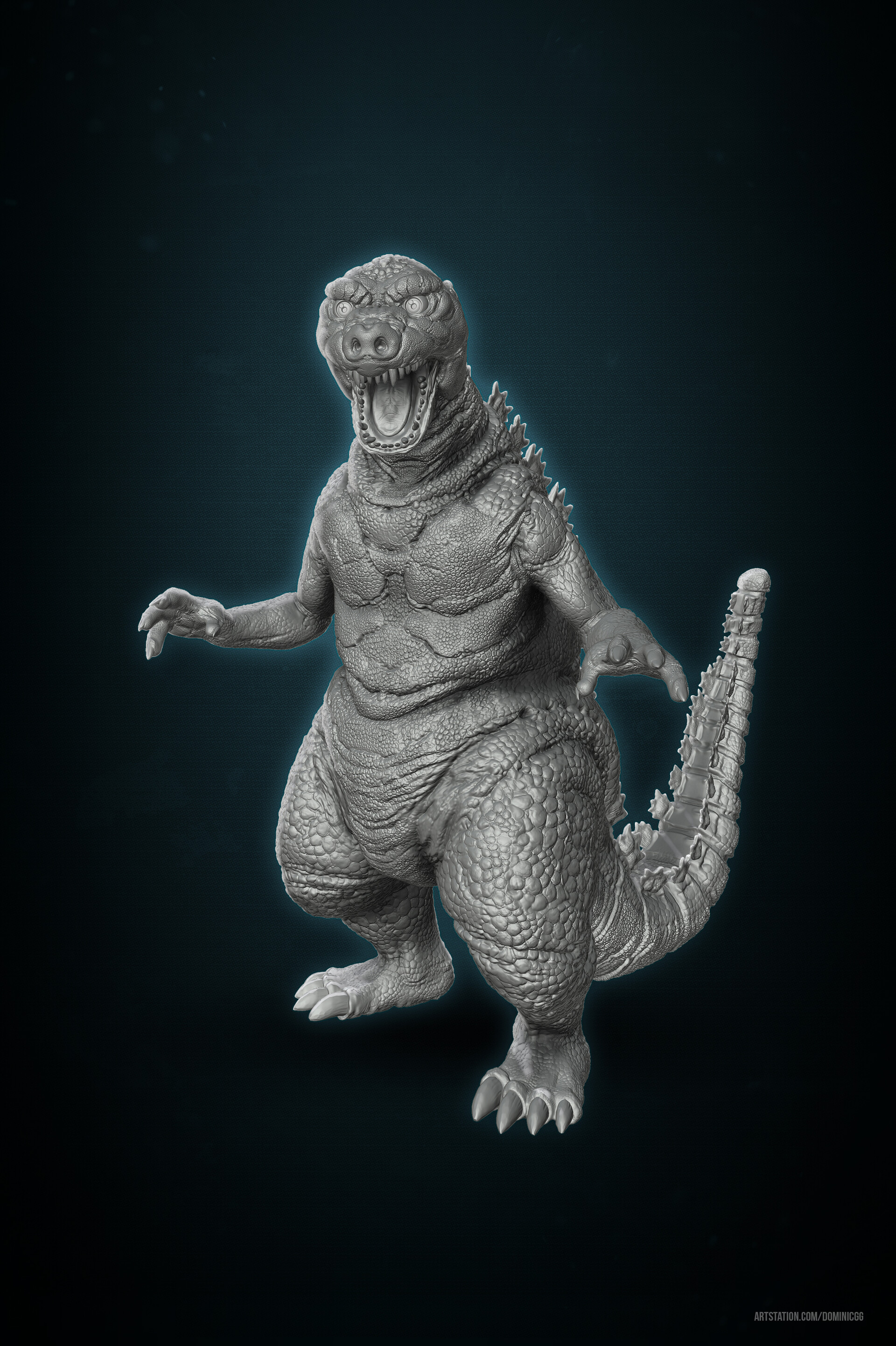 ArtStation - Godzilla