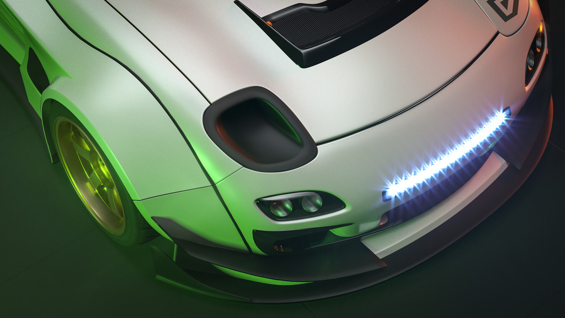 ArtStation - Time Attack inspired Mazda RX-7