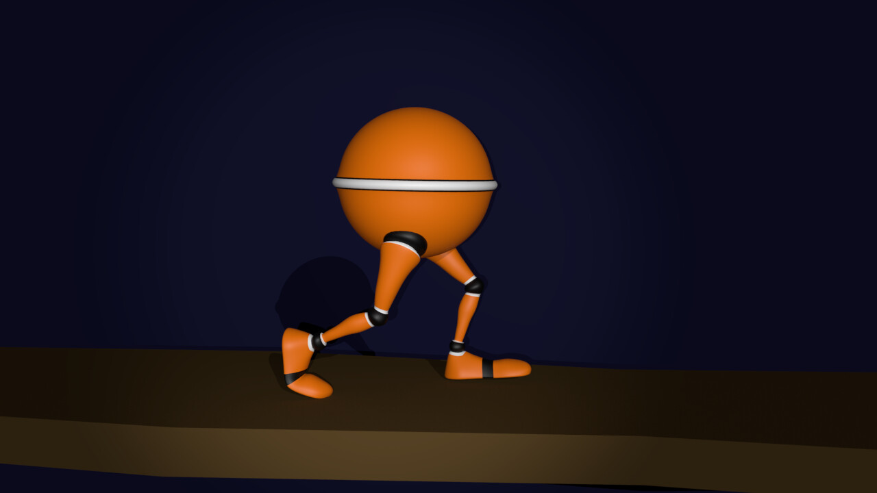 ArtStation - Running Ball