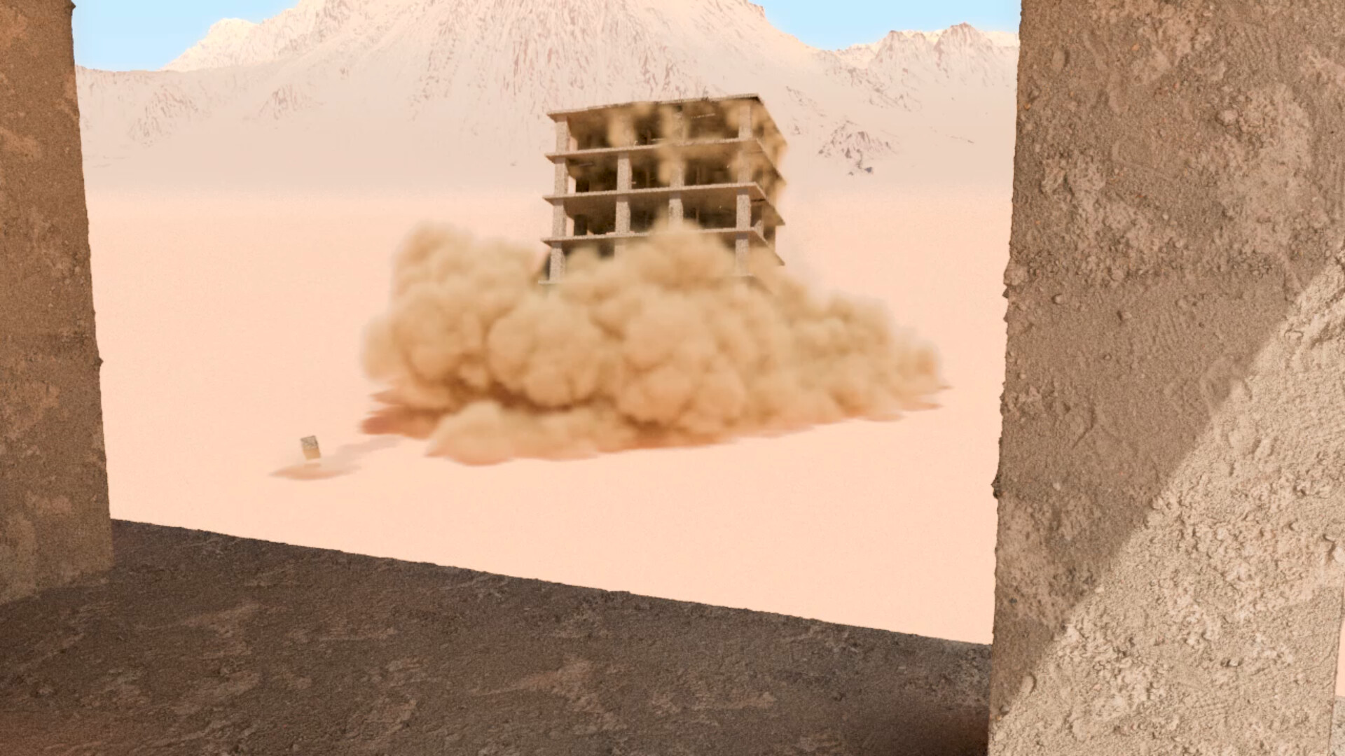 ArtStation - Collapsing Structure