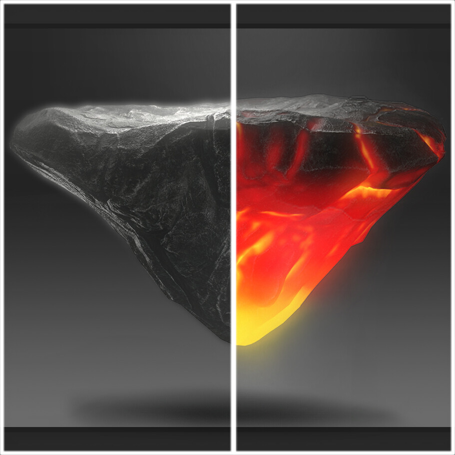 ArtStation - Volcanic Rock