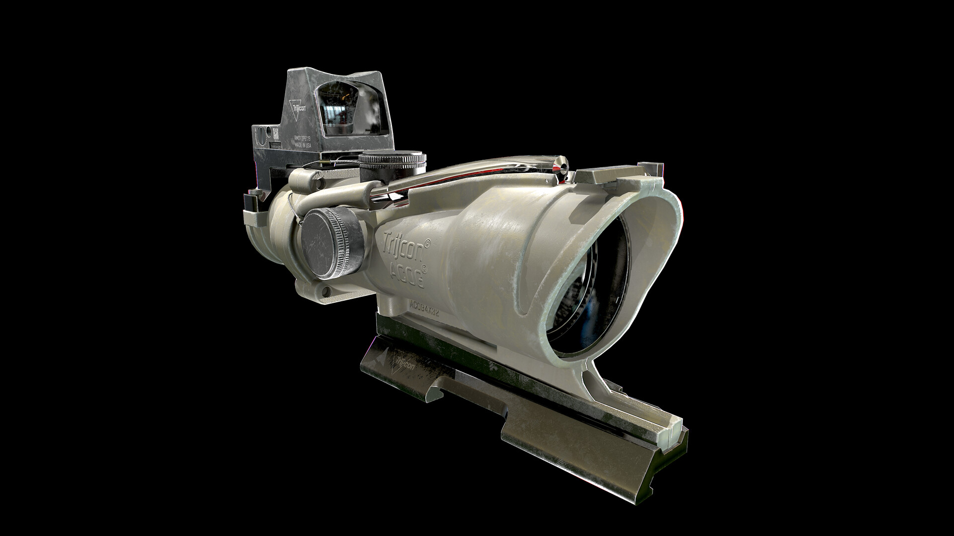 ArtStation - ACOG Scope