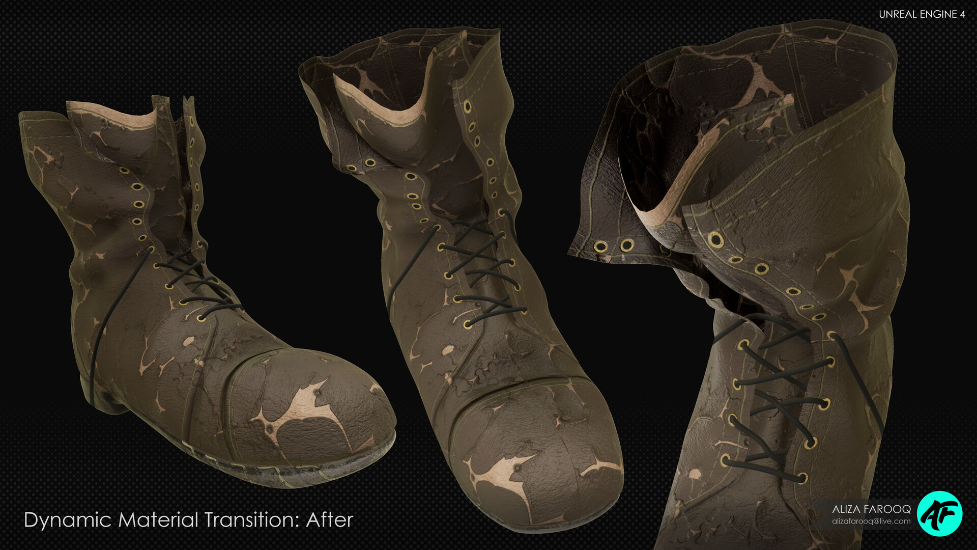 ArtStation - Dynamic Material Transition