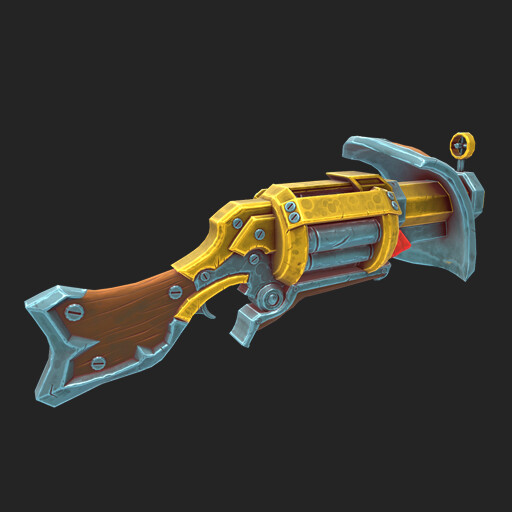 ArtStation - Stylized Shield Rifle