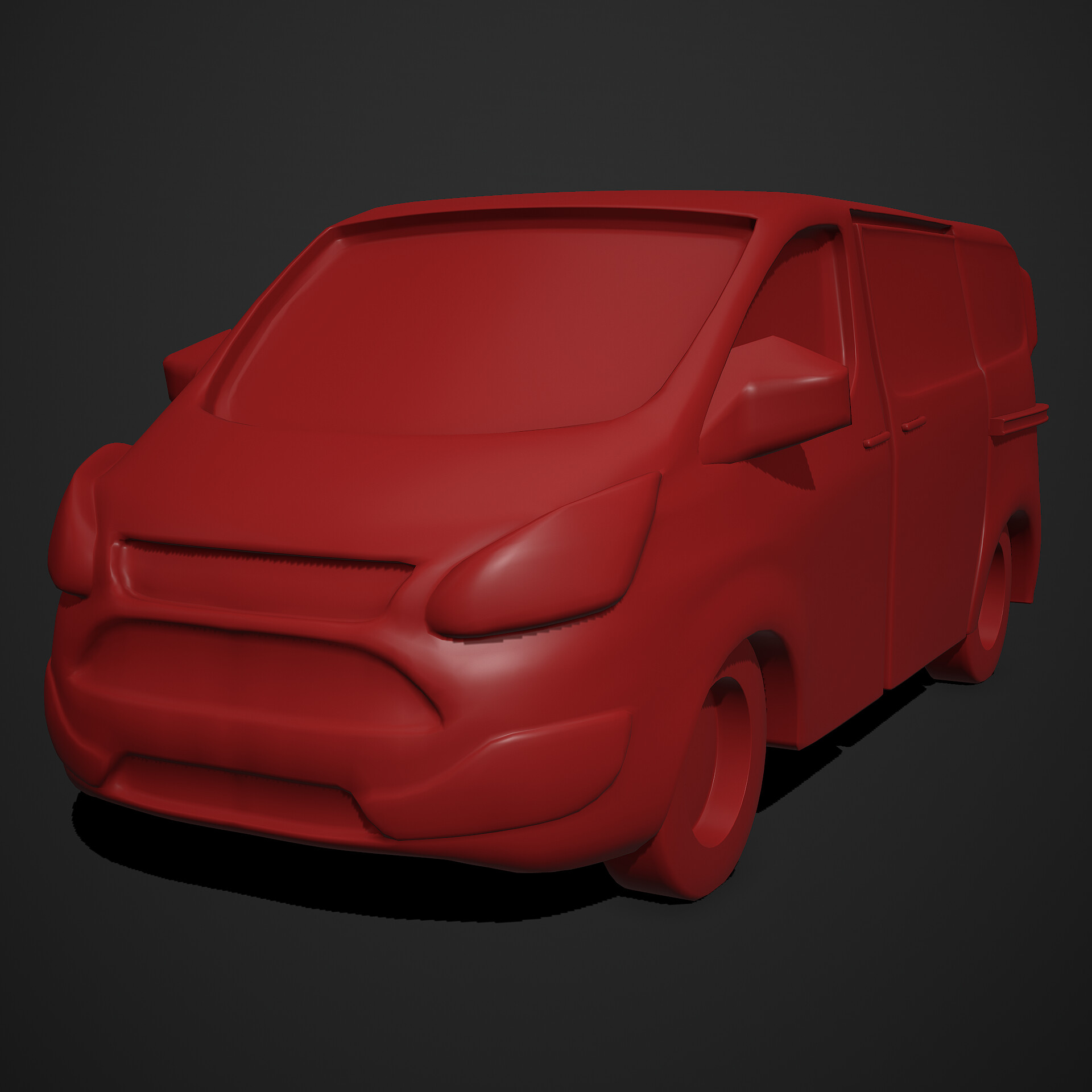 ArtStation - 3D Printed Vans